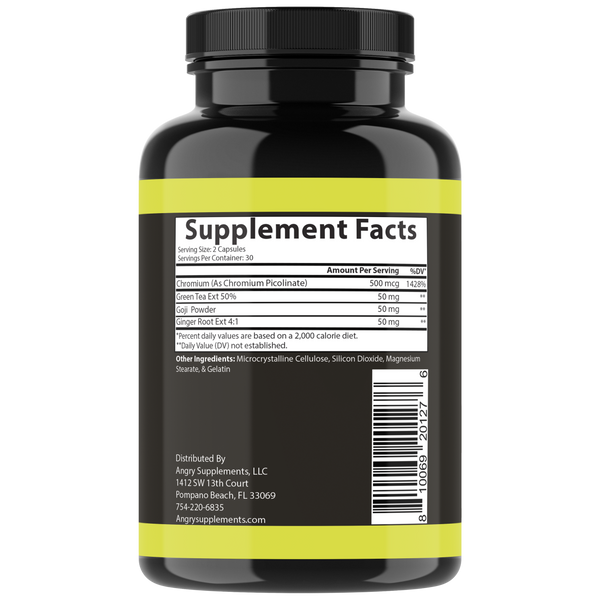 Curb The Crave Capsules 60ct - Angry Supplements