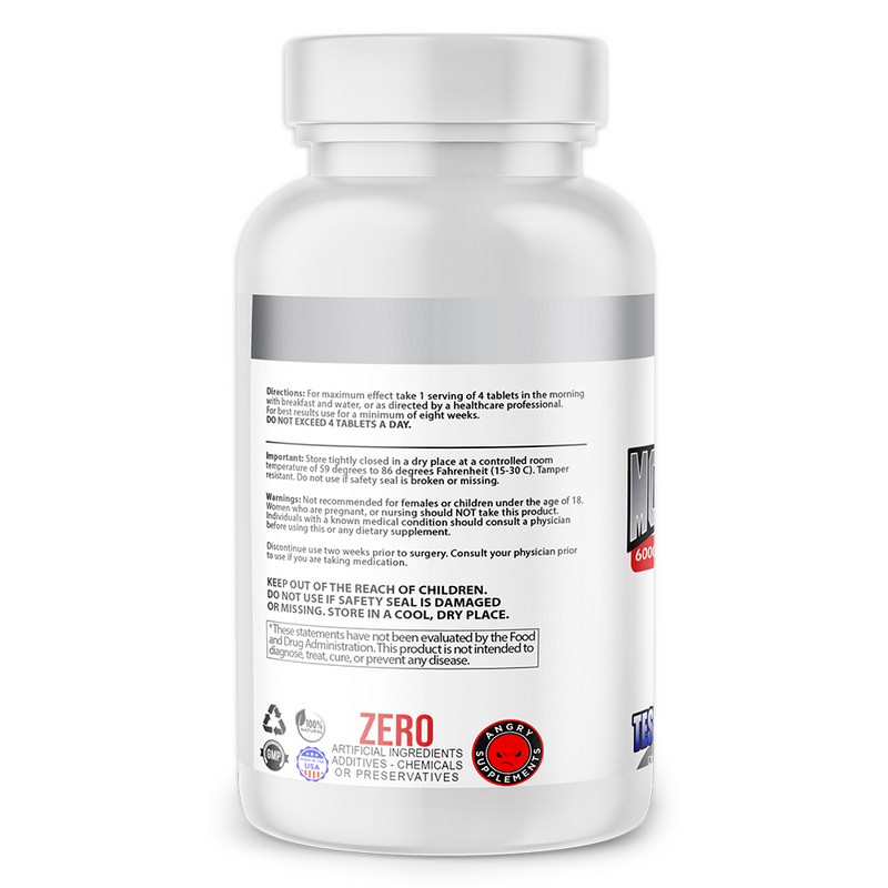 Monster Test Extreme N.O. Boost, Nitric Oxide Booster - Angry Supplements