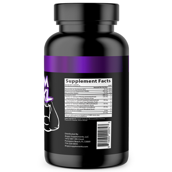 Monster Test PM XL 120CT, Test Booster Sleep-Aid - Angry Supplements